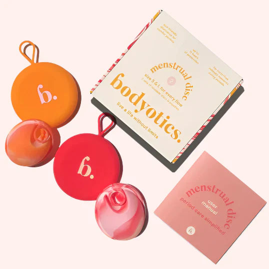 Menstrual Disc - Bodyotics Reusable, Comfortable & Sustainable - Pack ...