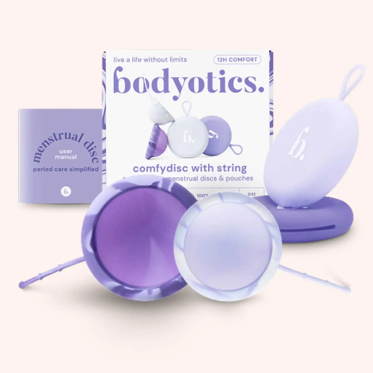 Menstrual Disc Reusable Discs - Comfortable & Eco-Friendly for 12 Hours ...